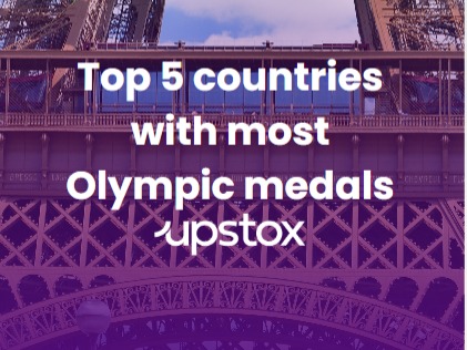Top 5 countries with most Olympic medals
