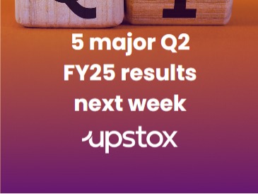 5 major Q2 FY25 results next week