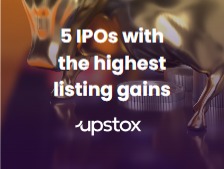 5 IPOs with the highest listing gains