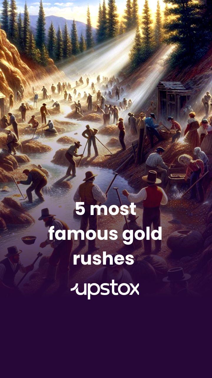 5 most famous gold rushes