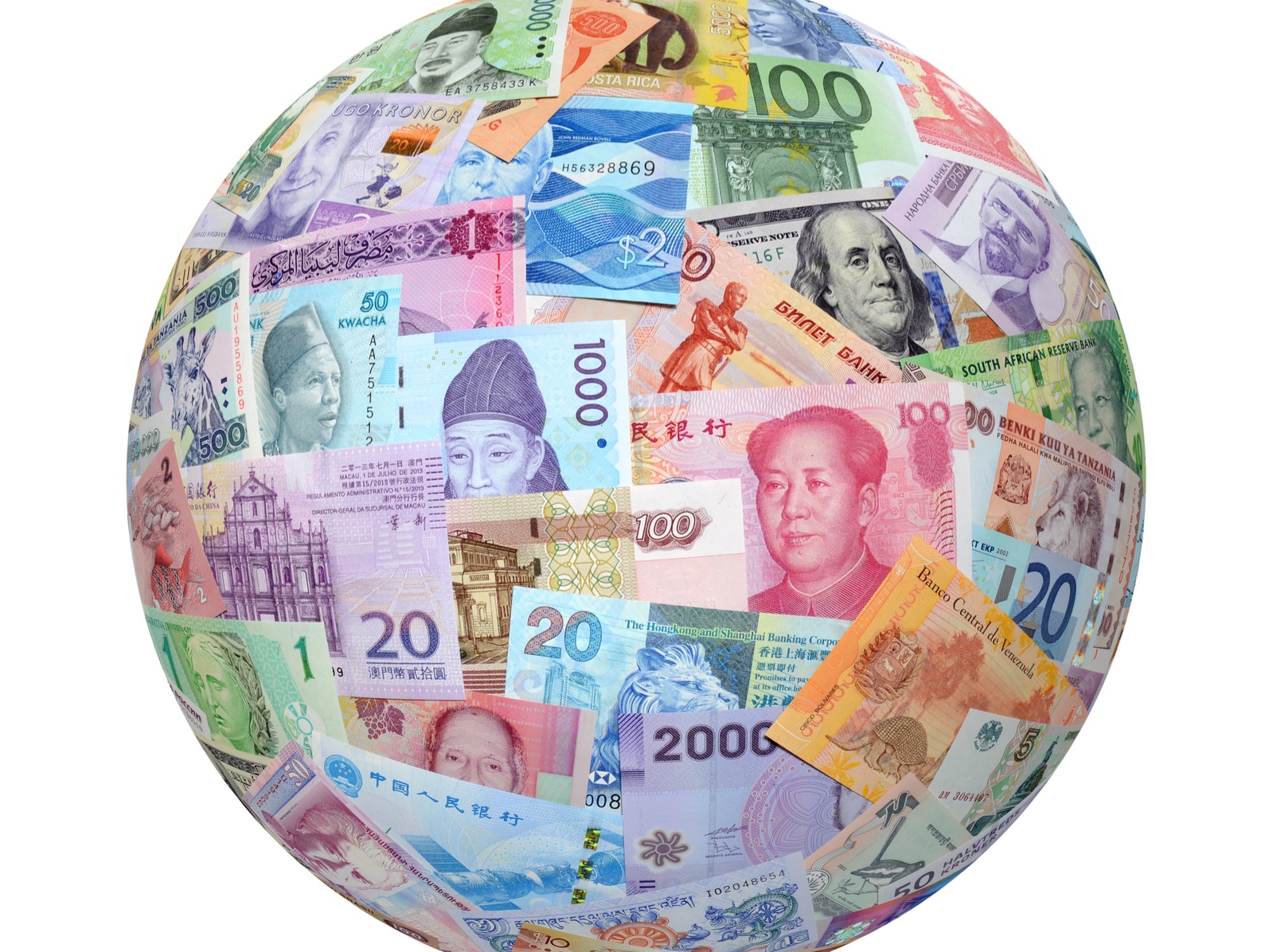 7 currencies stronger than the US dollar in 2025