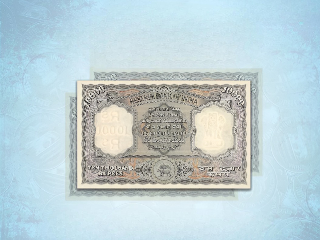 What happened to the ₹10,000 and ₹5,000 notes?